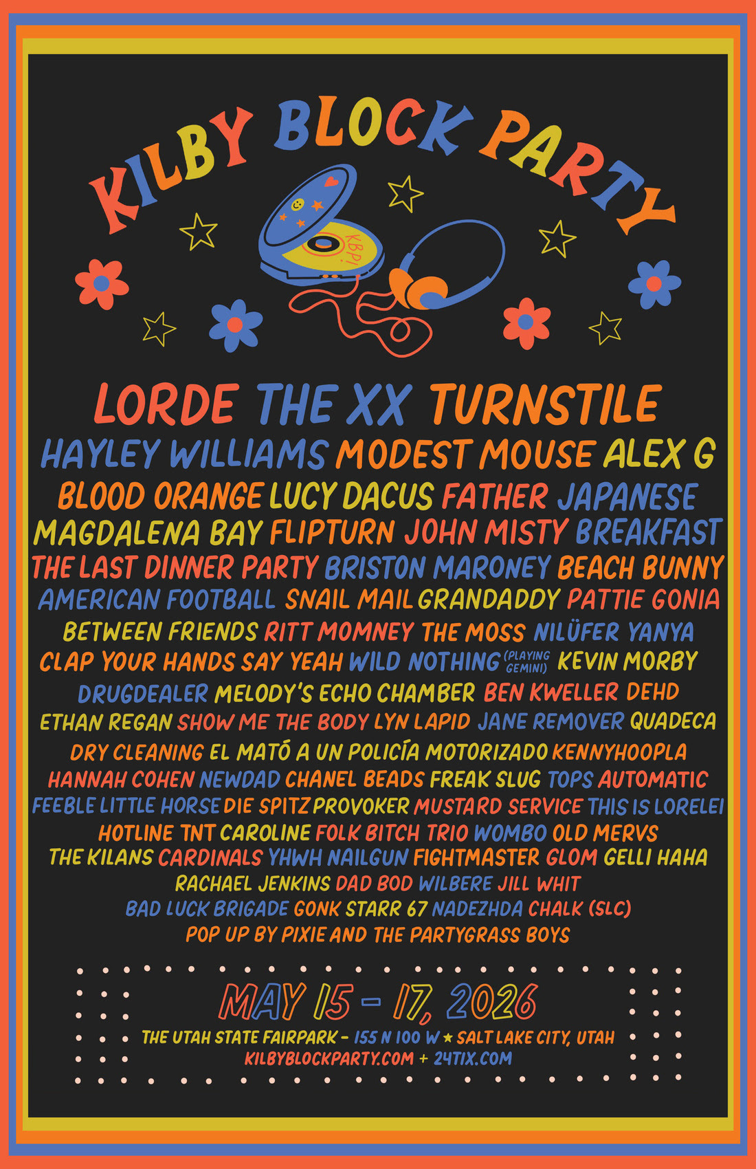 Kilby Block Party 2026 Lineup Revealed - Hit Parader